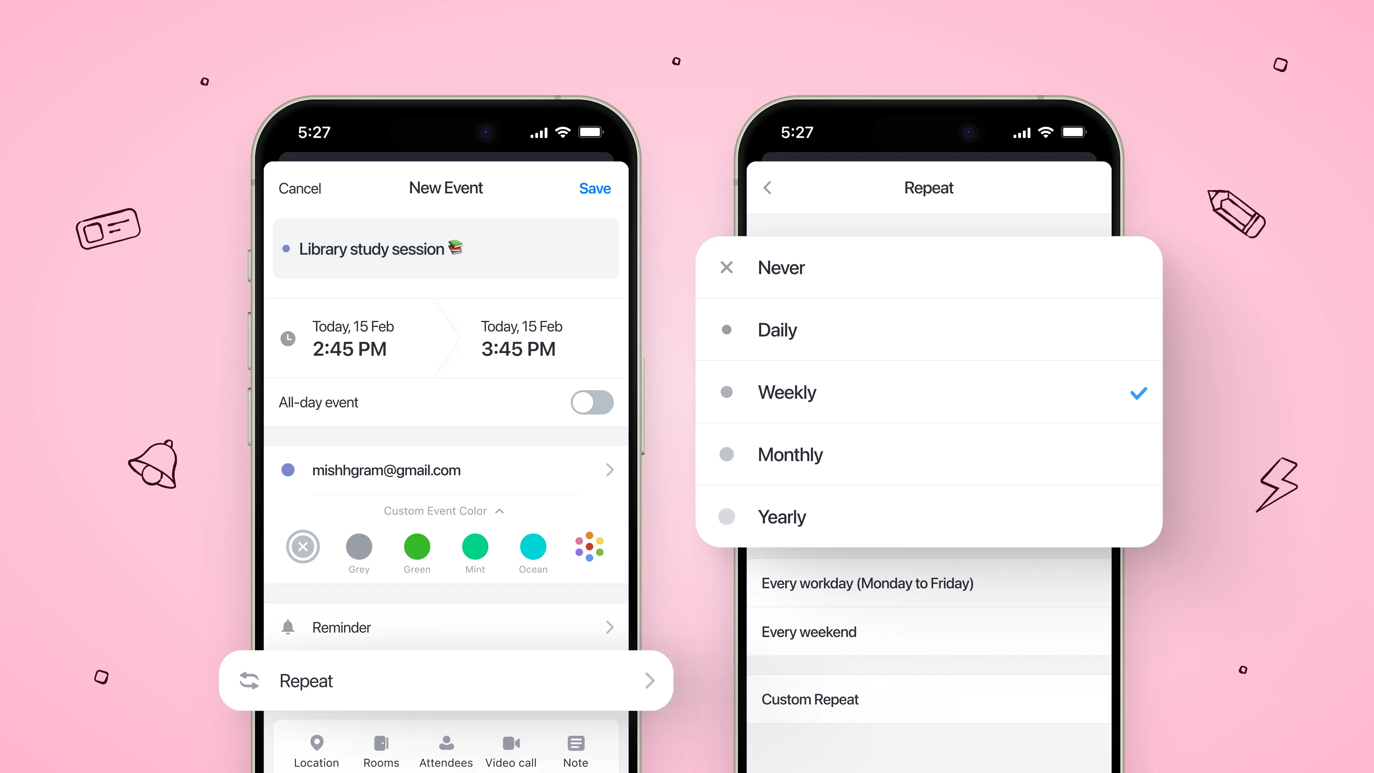 New Year, New Semester: Set Up Your Student Planner in Calendars App in ...