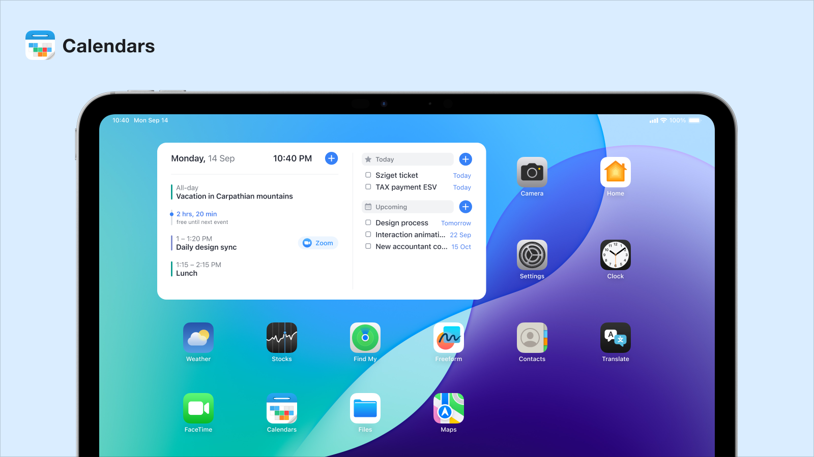The best Calendar widgets for iPhones and iPads