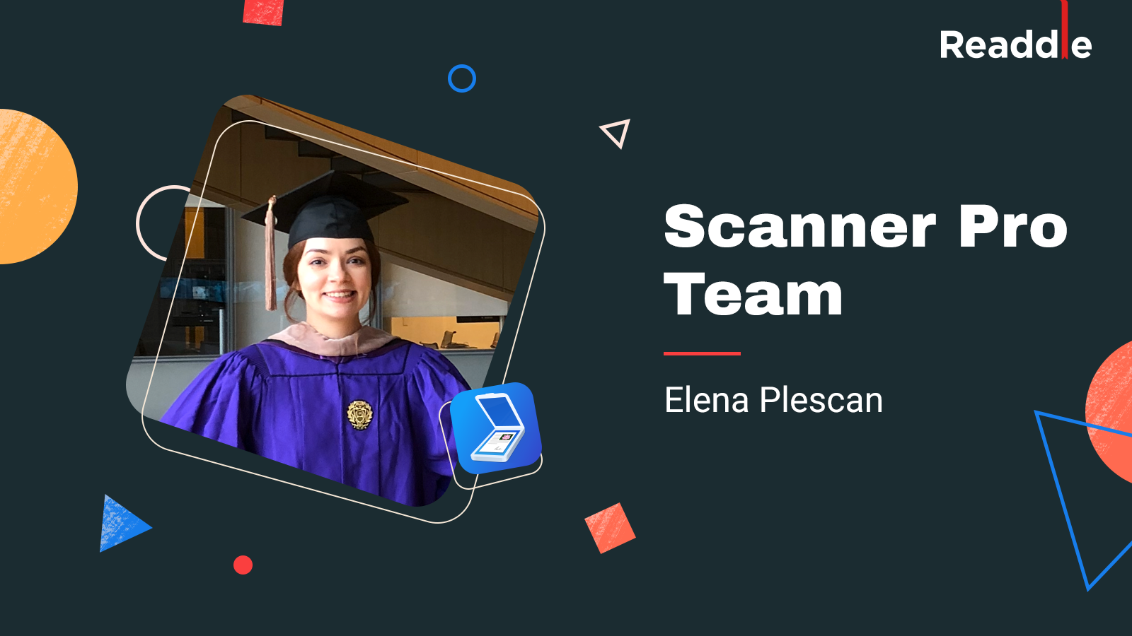 Readdle team: Meet Elena Plescan, PM at Scanner Pro