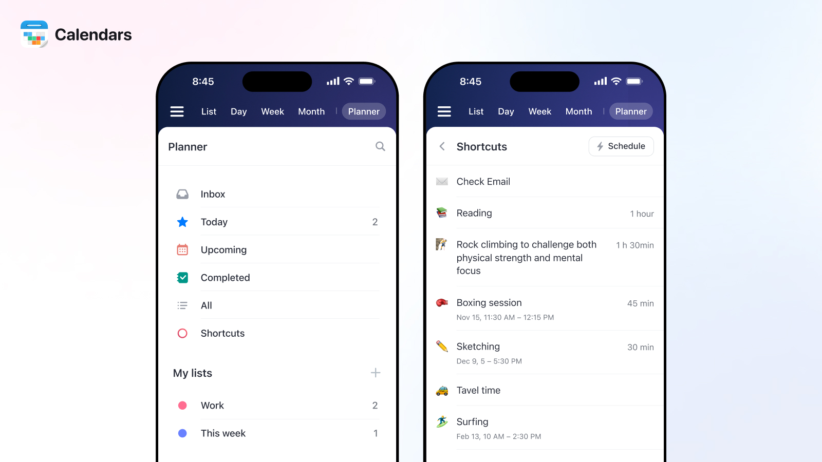 Introducing Calendars Planner: a new easy way to manage your daily ...