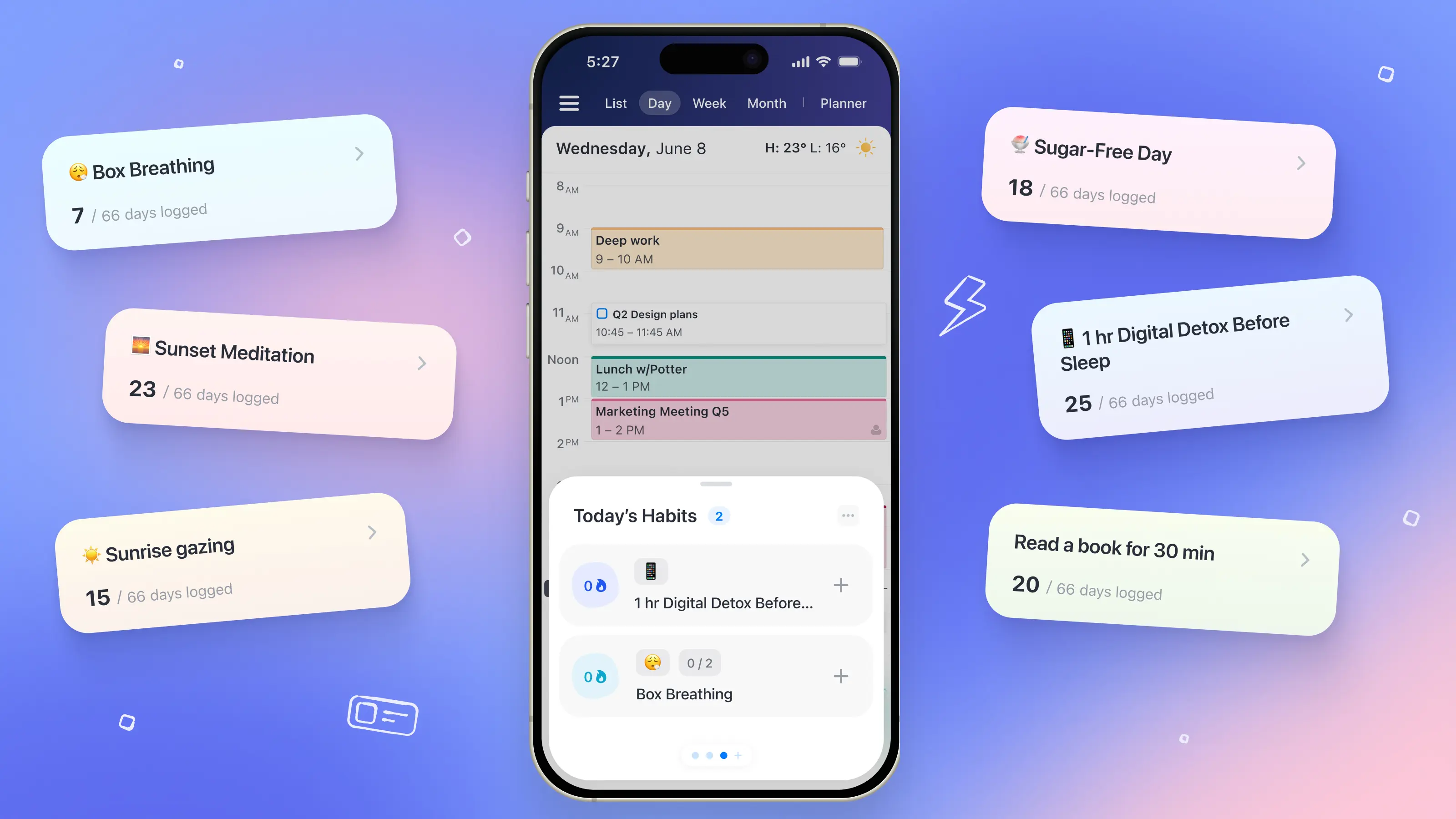 How to Use the Habit Tracker in Calendars by Readdle to Achieve Your ...