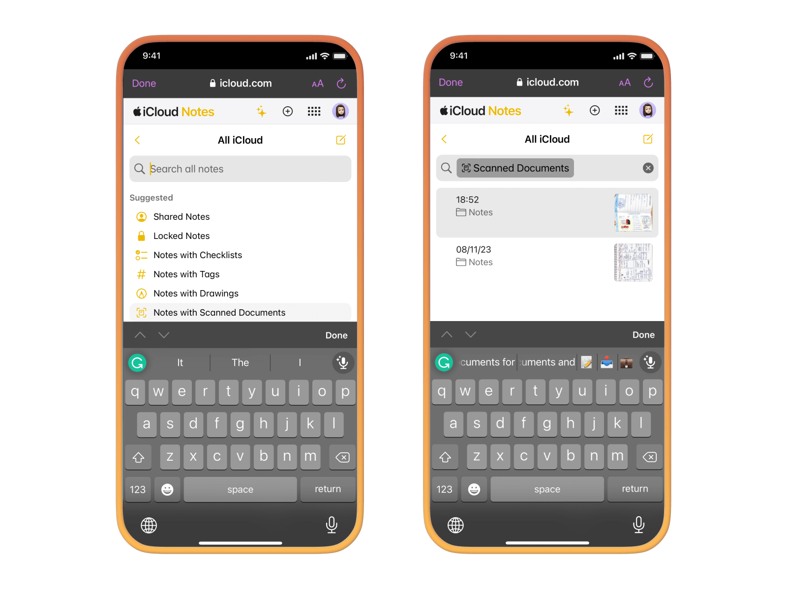 How and where to find scanned documents on iPhone