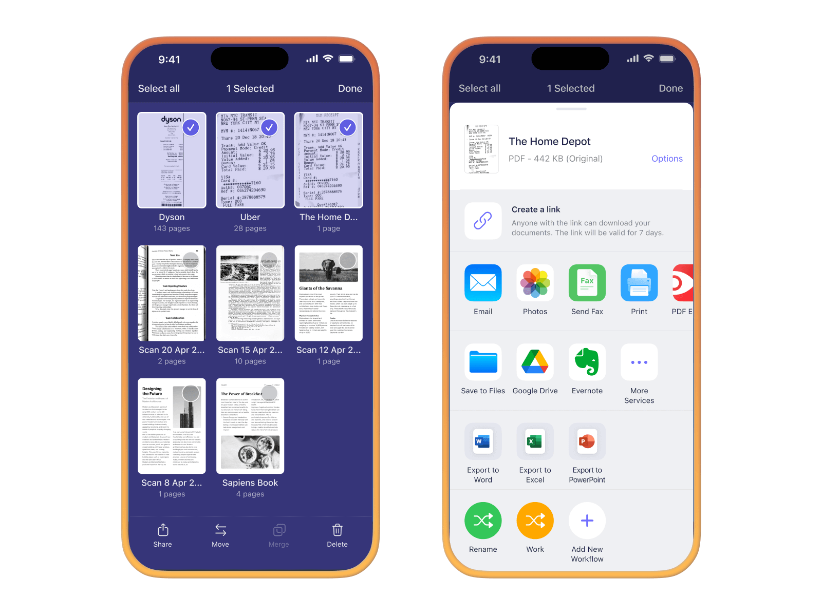 How and where to find scanned documents on iPhone