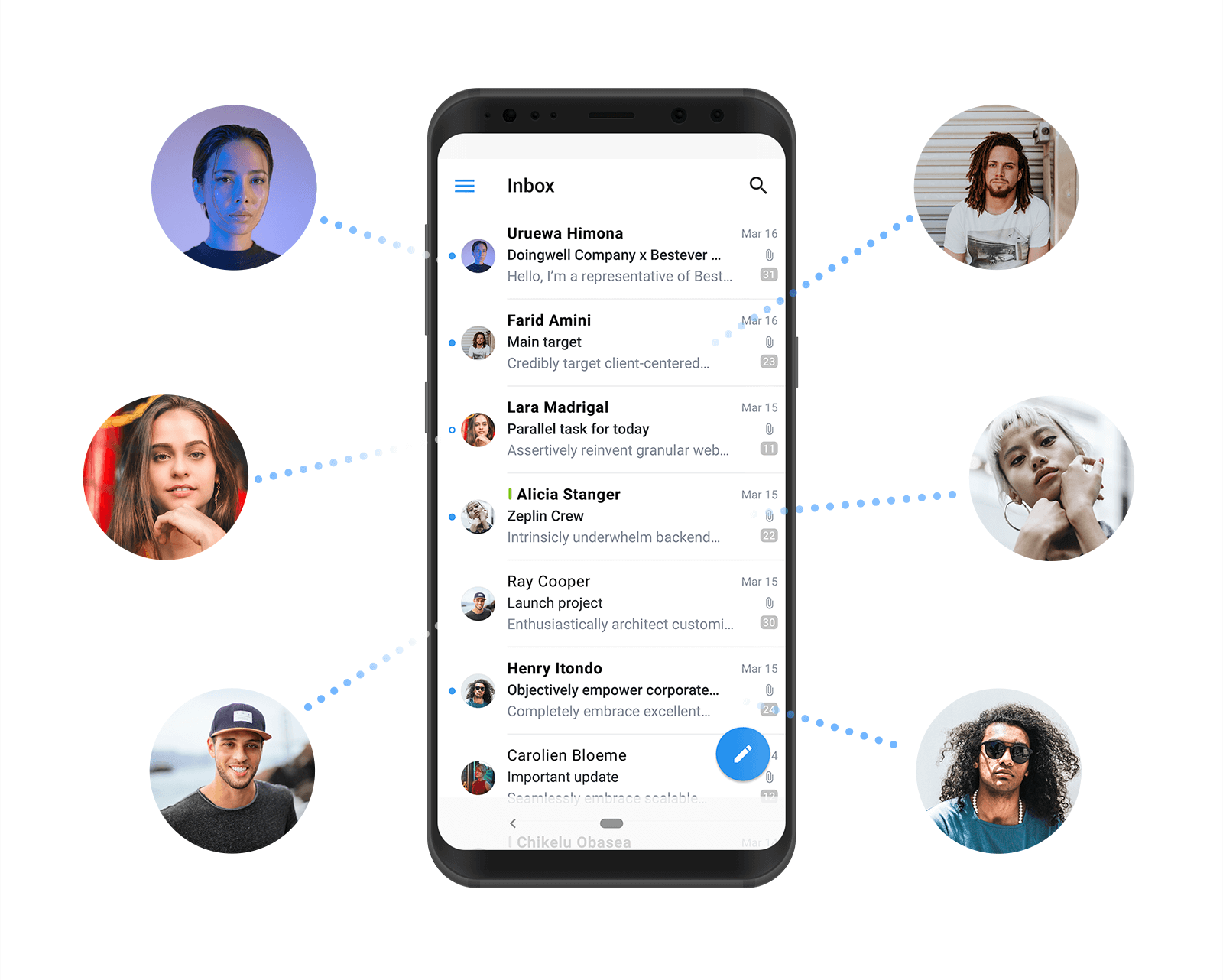 Spark for Android gets avatars and lets you create folders