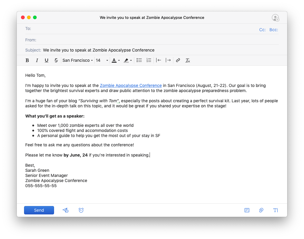 How To Write A Professional Email Examples Spark Blog