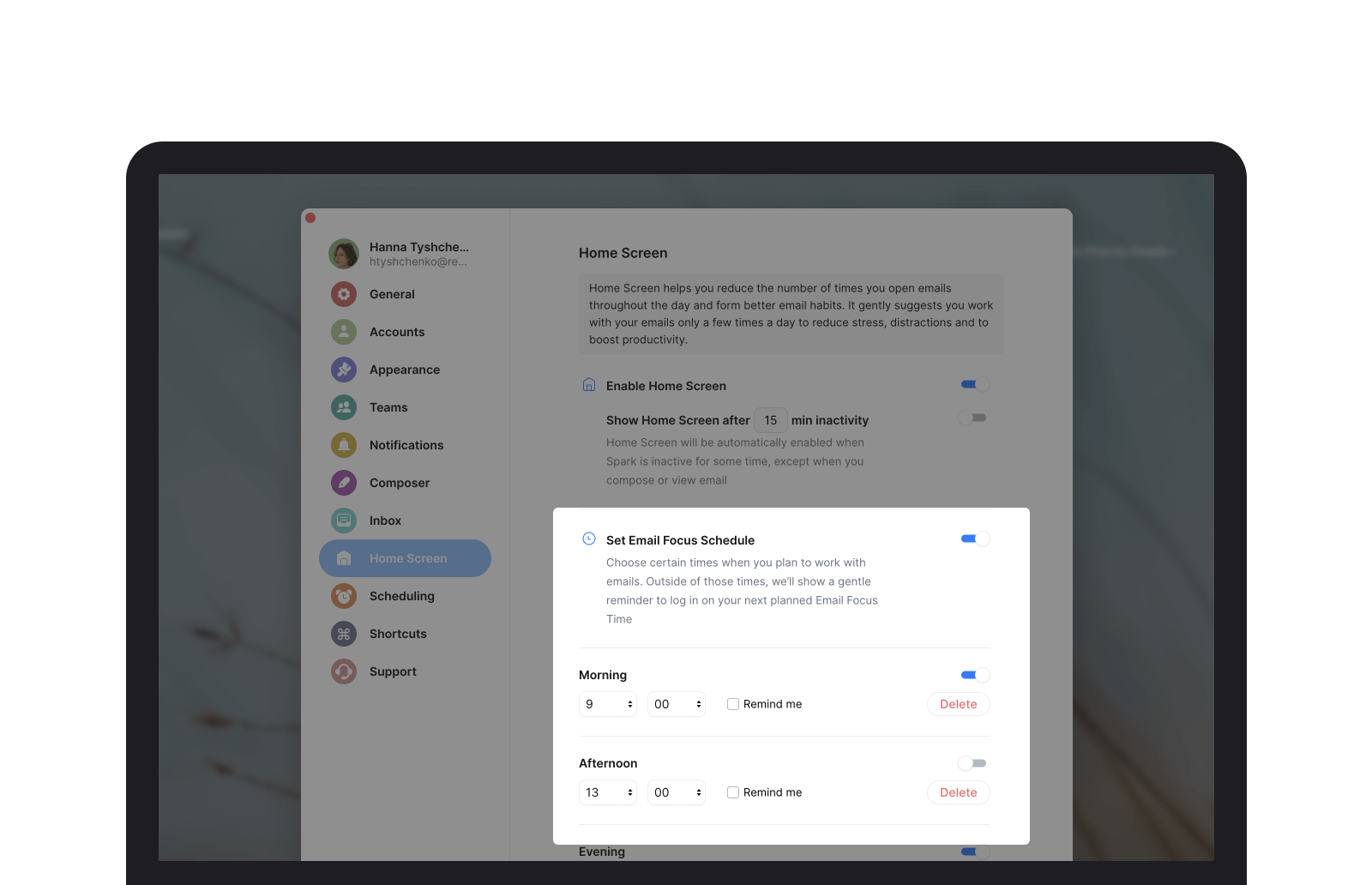 How to spend less time checking emails on Mac | Spark